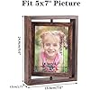 Amazon.com - EXYGLO 2 Pack 5x7 Picture Frames Rotating Floating Photo ...
