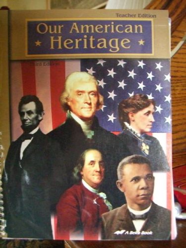 Our American Heritage Teacher Edition. A Beka Book: A Beka Book: Amazon ...