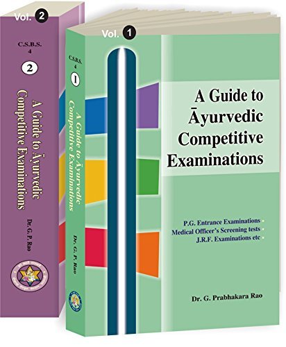 Buy A GUIDE TO AYURVEDIC COMPETITIVE EXAMINATIONS VOL. 1-2 Book Online ...