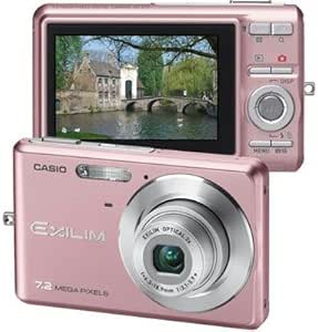 Amazon.com : Casio Exilim EX-Z77 7.2MP Digital Camera with 3x Anti-Shake Optical Zoom (Pink ...
