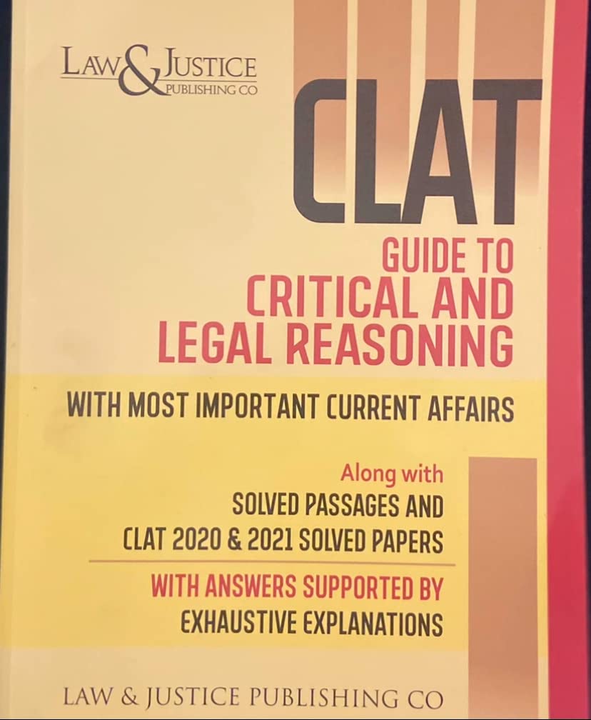 Buy CLAT Guide to Critical and Legal Reasoning Book Online at Low ...