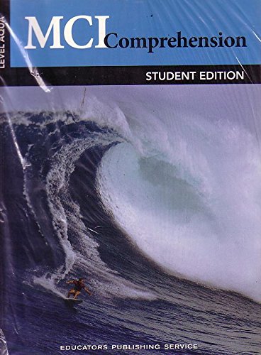 MCI Comprehension Student Edition Level Aqua: unknown author ...