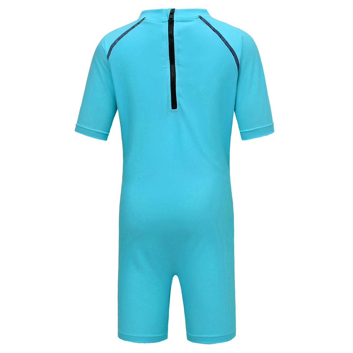 Snapklik.com : Boys One Piece Rash Guard Swimsuit Short Sleeve UPF 50 ...