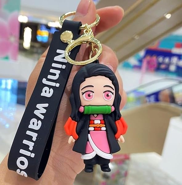 Funfob Nezuko Keychain For Fans Collectible Gifting Demon Slayer ...