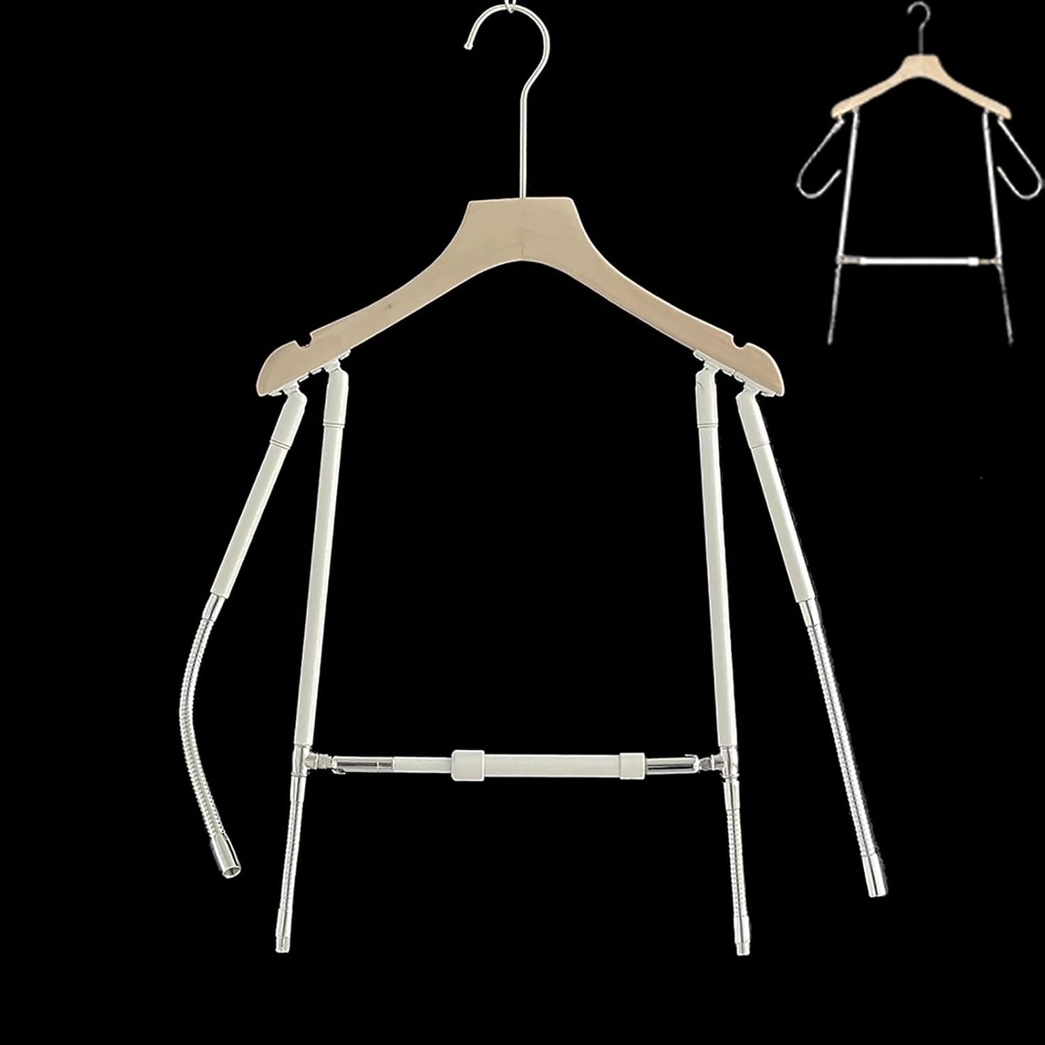 Mannequin Hanger Poseable Tops Hangers Wall Mount, Telescopic ...