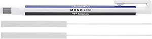 Tombow EH-Kus Precision Eraser Mono Zero Refillable Square Tip 2.5 mm x ...