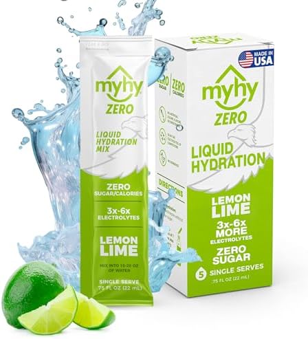 Amazon.com: MYHY ZERO - Sugar Free Liquid Hydration Packets ...