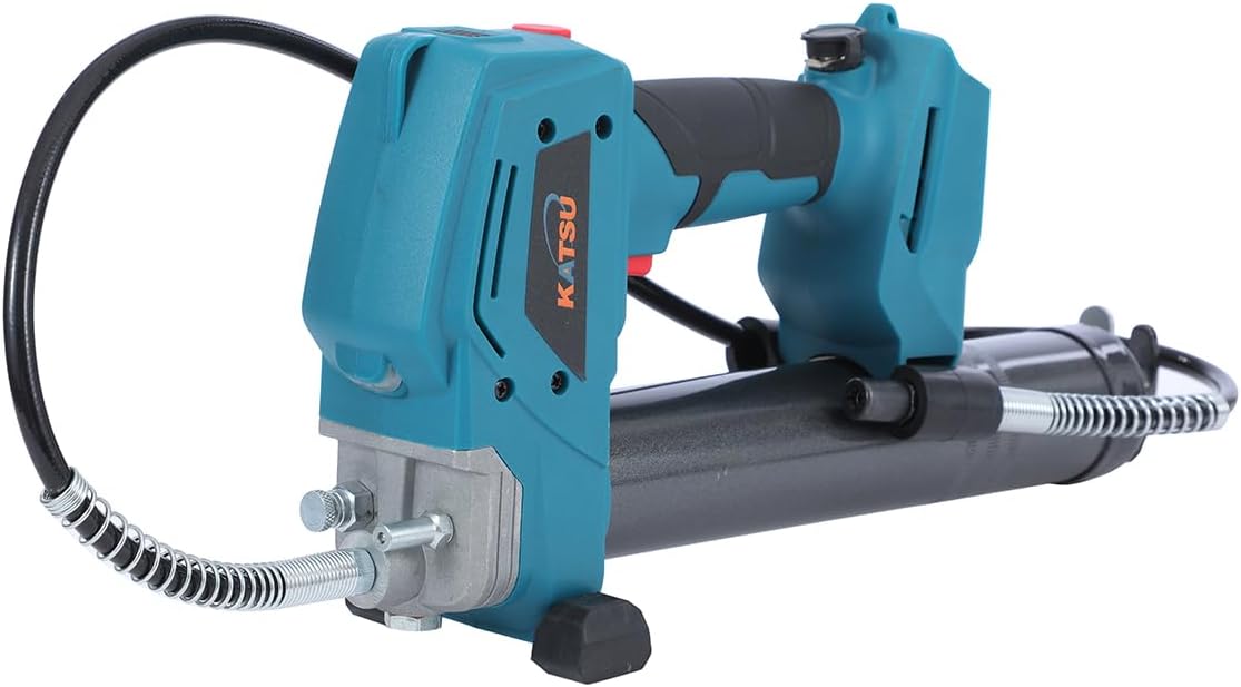 KATSU FIT-BAT 21V Cordless Grease Gun, Hand Lubrication Tool for ...