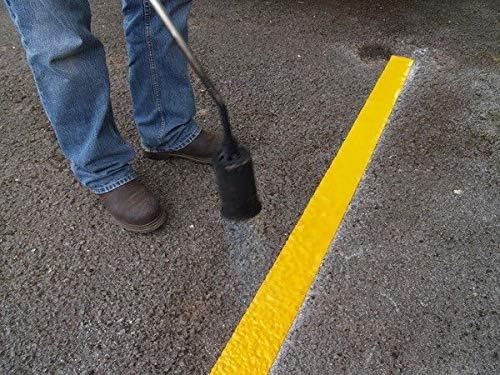 Thermoplastic Road line Marking Yellow 5metre Long 100mm Width : Amazon ...
