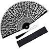 Amazon.com: dmjuncong 8.3”(21cm) Hand Fans for Women Foldable,Chinese ...