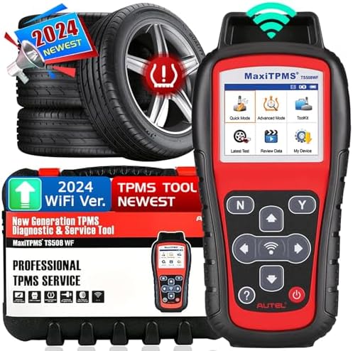 Amazon.com: Autel MaxiTPMS TS508WF WiFi TPMS Relearn Tool, 2024 Updated ...