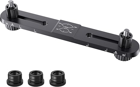 Amazon.com: Stereo Mic Bar, Adjustable Dual Microphone Mount Bar ...