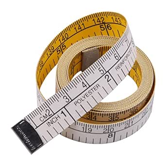Amazon.com: Genuine Leather Measuring Tape 1.5m - Perfect for Tailoring ...