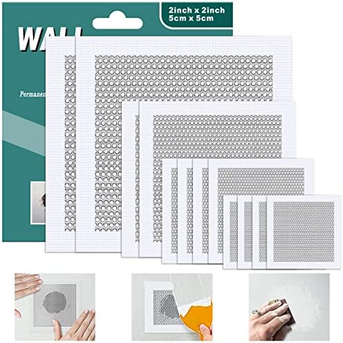 Seloom 15 Pcs Drywall Repair Kit, 2/4/6/8 Inch Self Adhesive Fiberglass ...