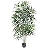Amazon.com: Yepdin Artificial Money Tree - 5 FT Fake Plants Tree with ...