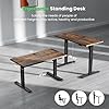 Amazon.com: SIAGO Electric Standing Desk Adjustable - 48 x 24 Inch Sit ...