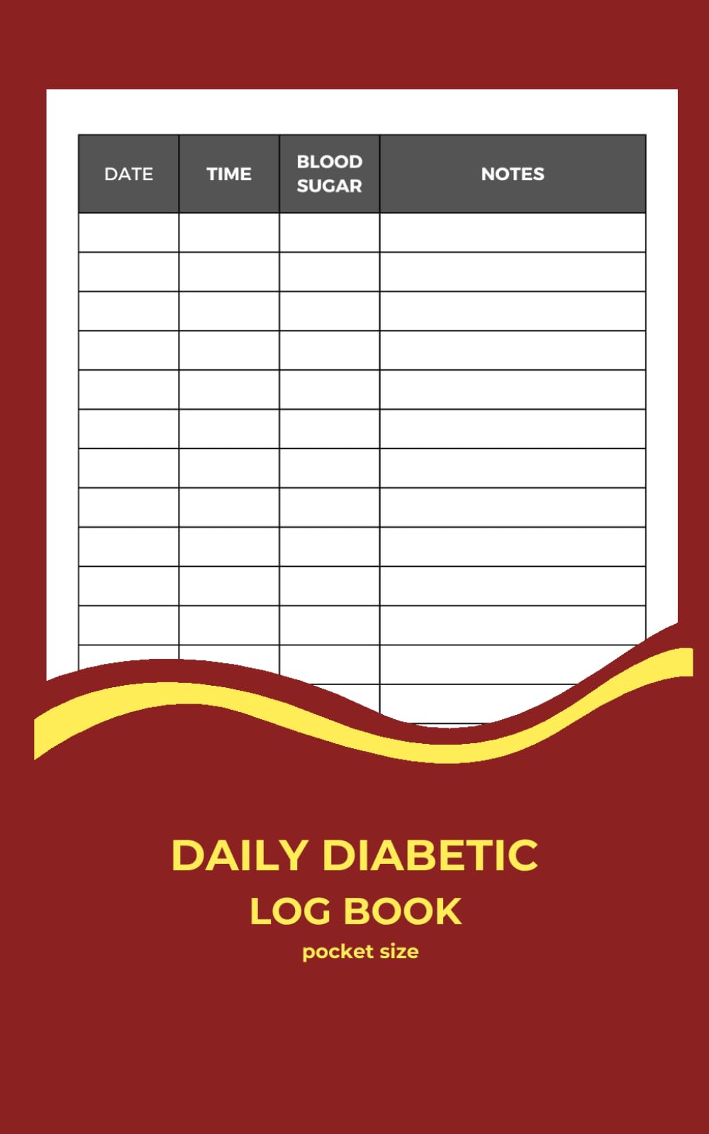 daily diabetic log book poket size: Blood Sugar Log Book | Daily ...