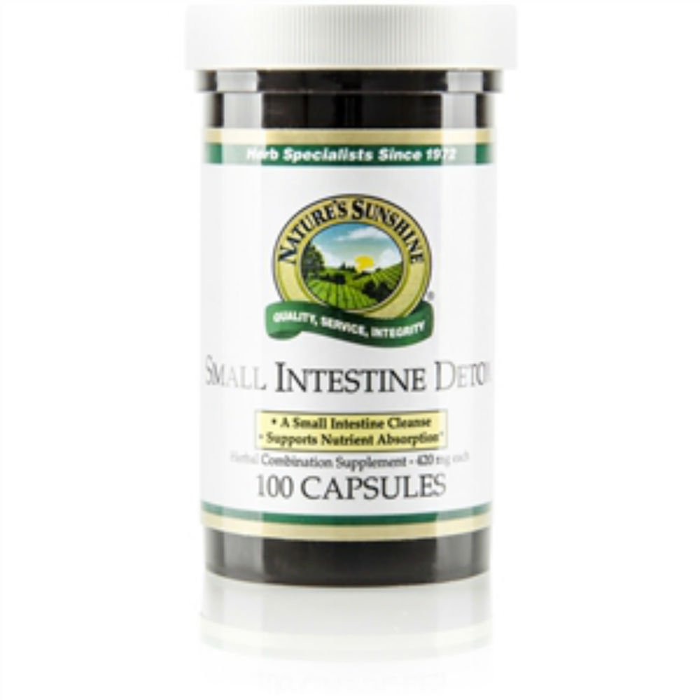 Amazon.com: Nature's Sunshine Small Intestine Detox, 100 Capsules ...