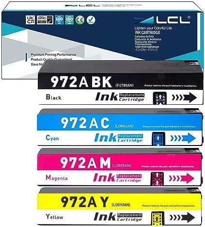 Amazon.com: Starink 972a Ink Cartridges Compatible Replacement for HP ...