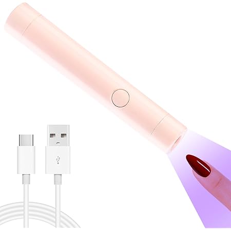 Amazon.com: GAOY Handheld UV Light for Gel Nails, Mini Nail Light, Portable LED Nail Lamp ...