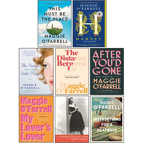 Maggie O'Farrell 8 Books Collection Set (This Must Be the Place, After You'd Gone, The Distance ...