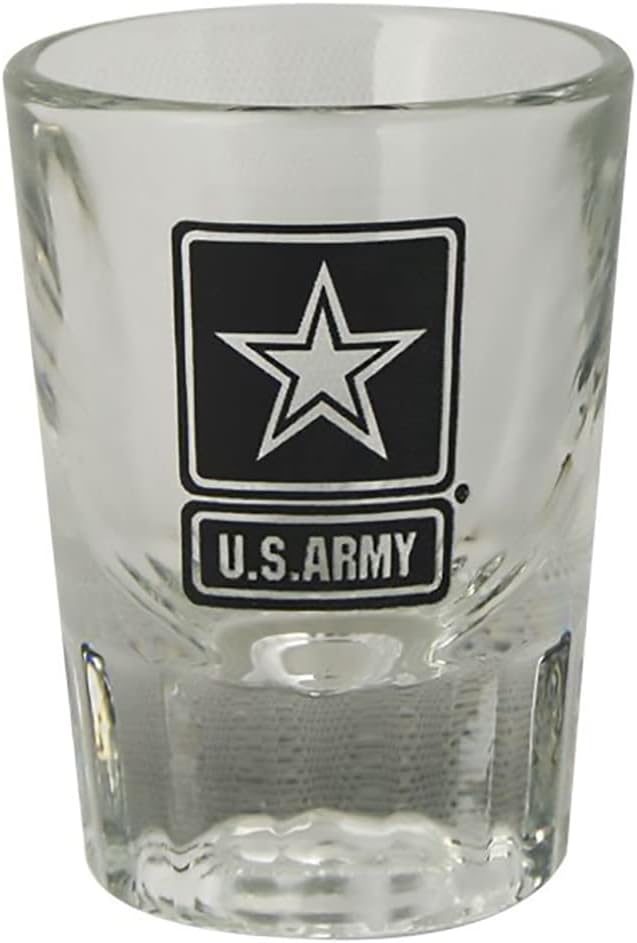 Amazon.com | Mitchell Proffitt Military Branch Shot Glasses (U.S. Army ...