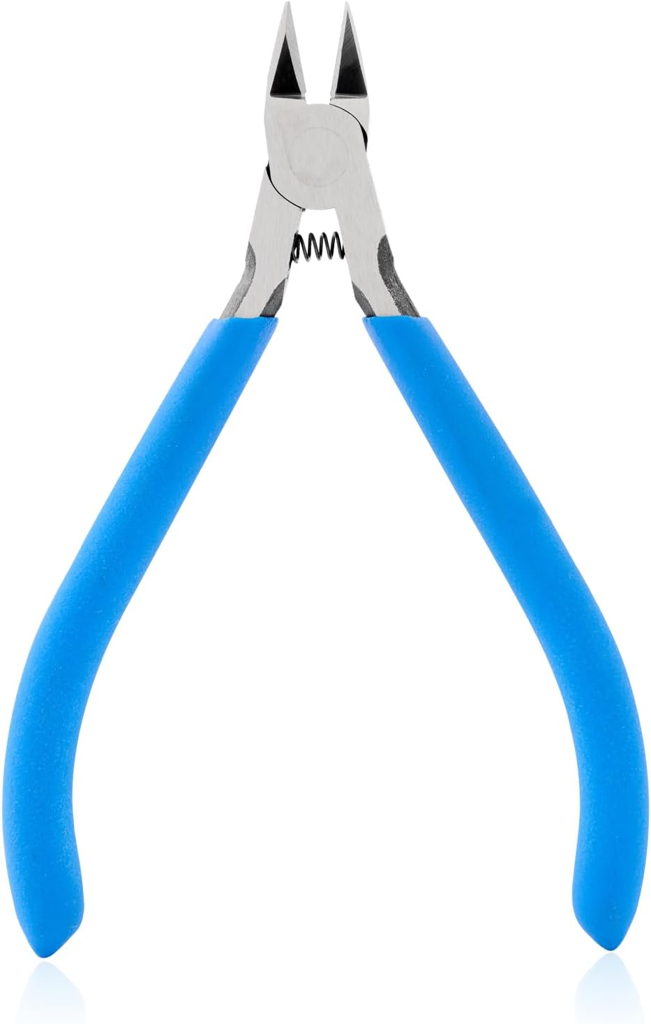 mshandto Wire Cutters, 5" Electronic Needle Flush Cutters, Ultra-Sharp ...