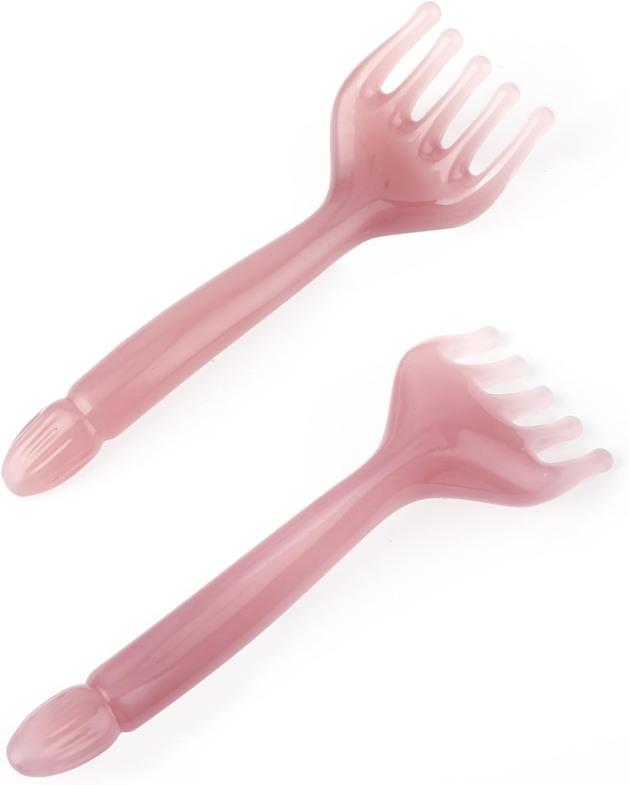 Amazon.com: COMNICO Massage Comb, 2 PCS Jade Natural Guasha Scraping ...