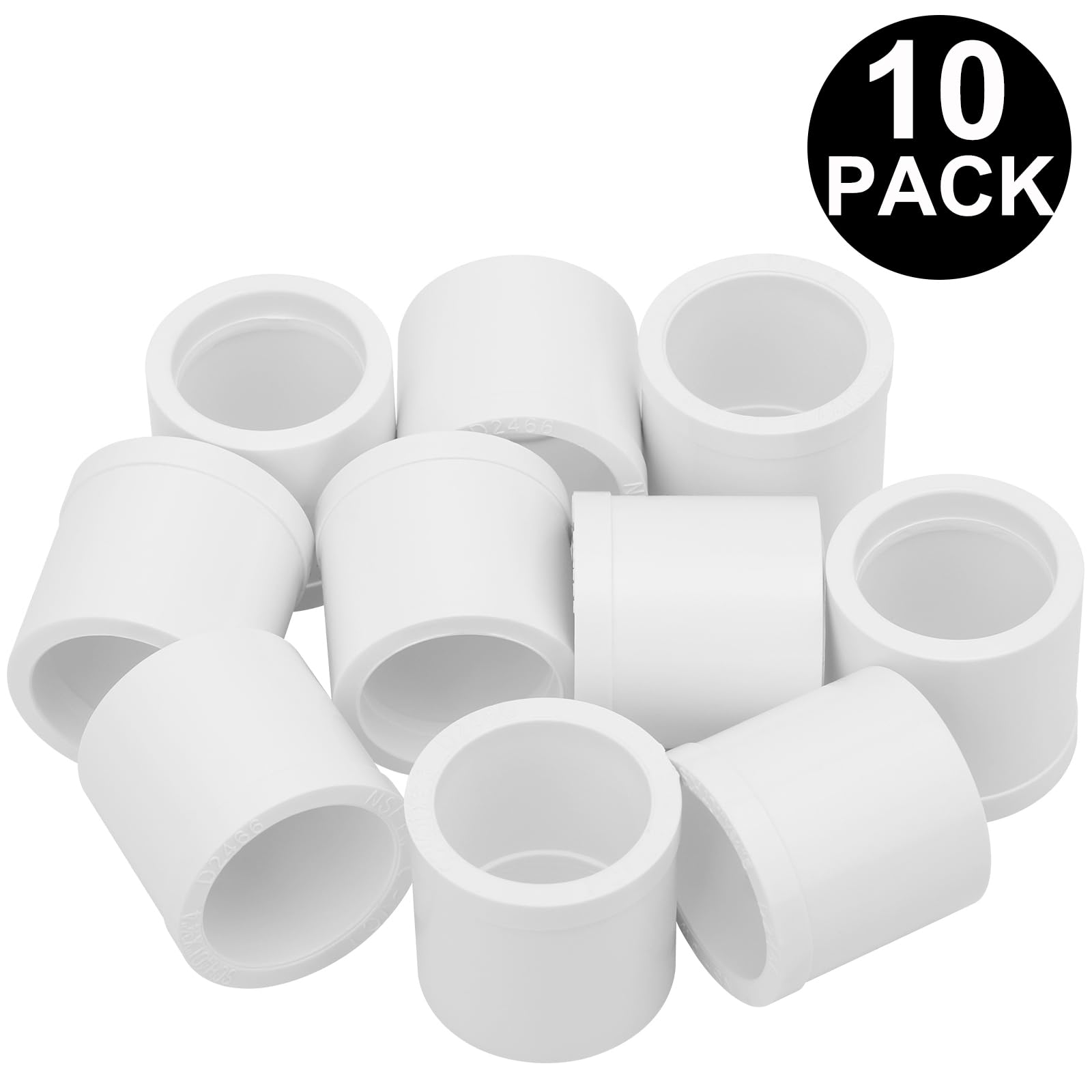 Snapklik.com : Lswteiz 10Pack 1"x 3/4" PVC DWV Reducing Bush Adapter ...
