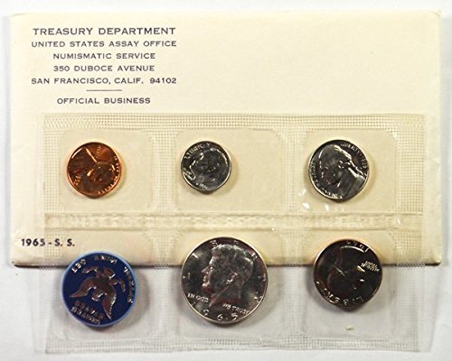 1965 Special Mint Set 5 Coin Uncirculated at Amazon's Collectible Coins ...