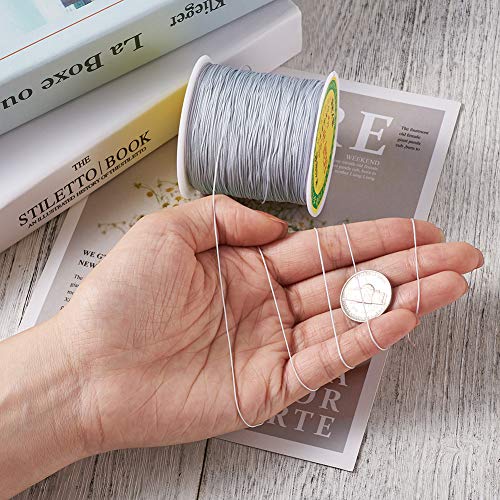 Craftdady 150yards 0.5mm Nylon Cord Braided Beading Thread Chinese ...