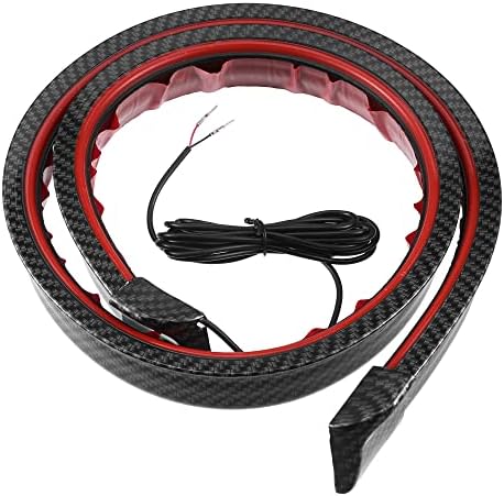 Amazon.com: A ABSOPRO Universal Car Spoiler with Red LED Light 47.2inch ...