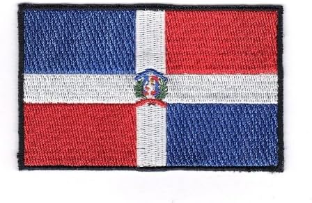 Amazon.com: Dominican Republic Embroidered Country Flag Patch : Arts ...