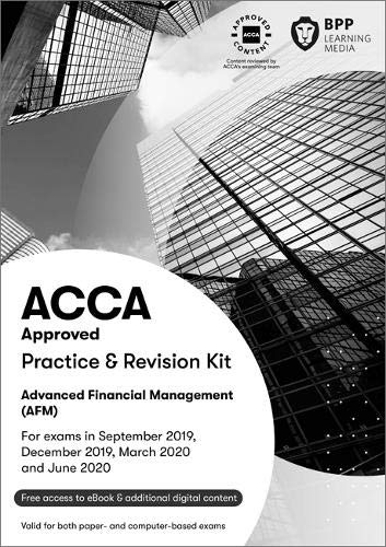Buy ACCA Advanced Financial Management: Practice and Revision Kit Book ...