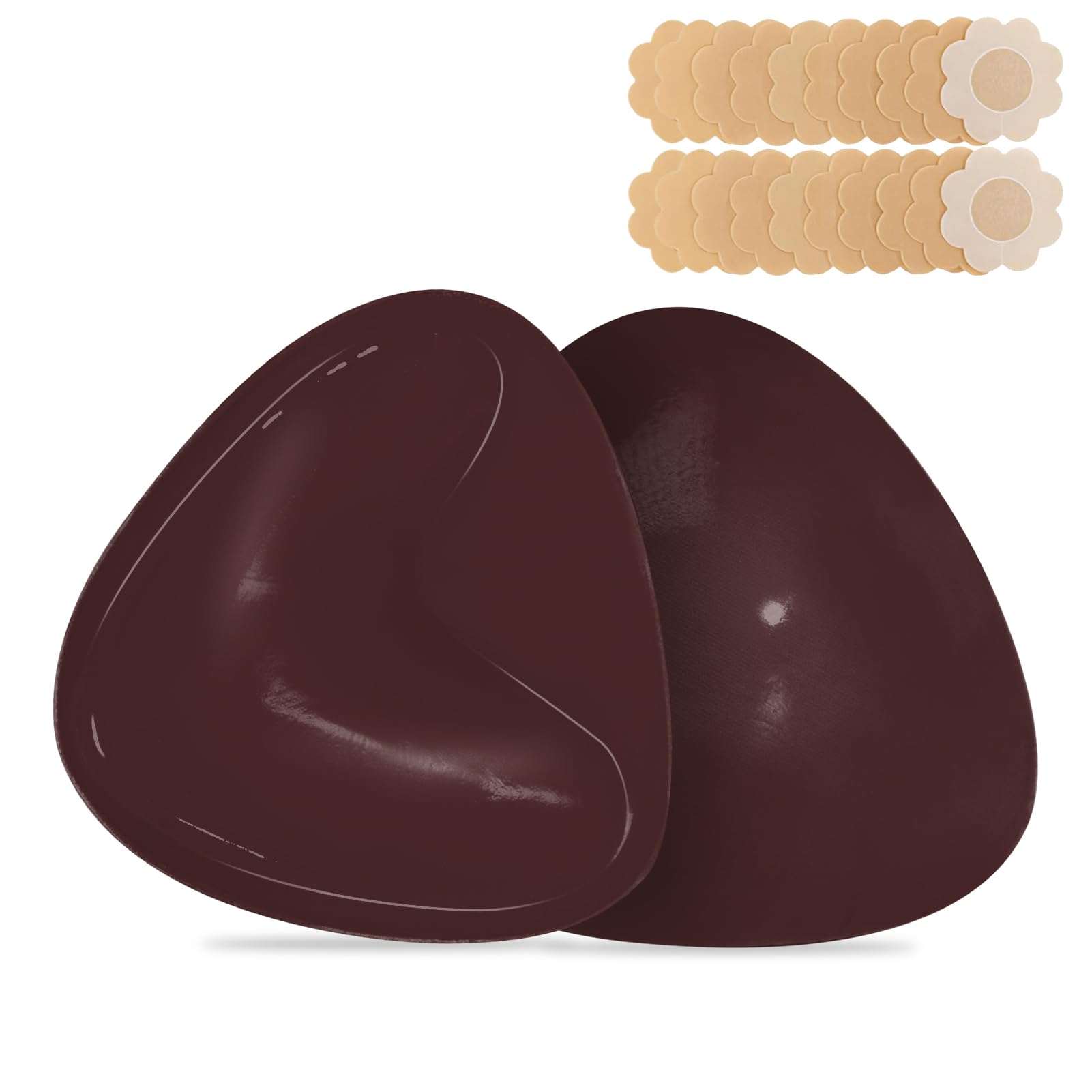Snapklik.com : Double Sided Sticky Bra Inserts Reusable Push Up Lift ...