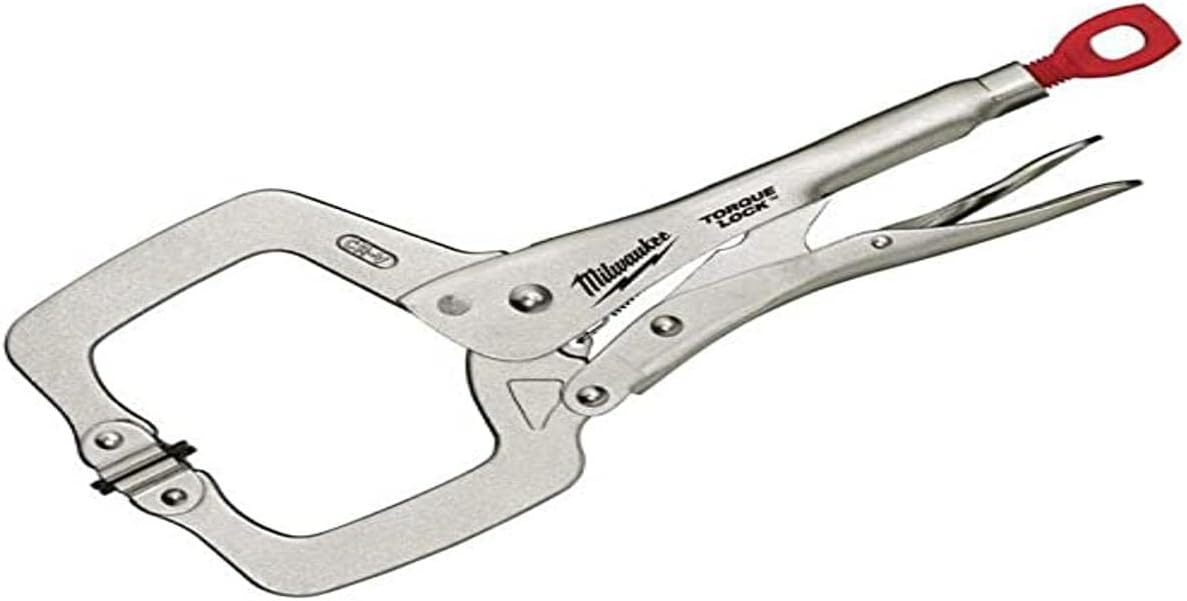 Milwaukee Torque Lock Locking C-Clamp with Swivel Pads 280mm (11in ...