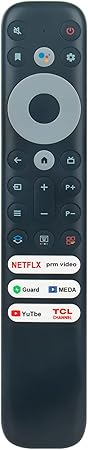 Amazon.com: Voice Replacement Remote Applicable for TCL Q5 Q6 Q7 Q ...