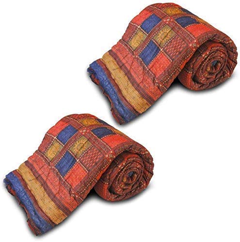 Buy AKARSHAK 400 GSM Rajasthani Traditional Jaipuri Hand Block Print ...