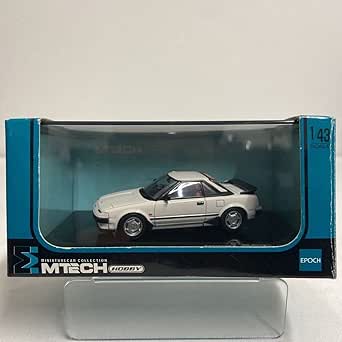 Amazon | MTECH 1/43 TOYOTA MR2 AW11 White エムテック トヨタ ホワイト ミニカー モデルカー 旧車 ...