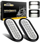 Amazon.com: Partsam 2Pcs 6.3" inch Oval Truck Trailer Led Tail Stop ...