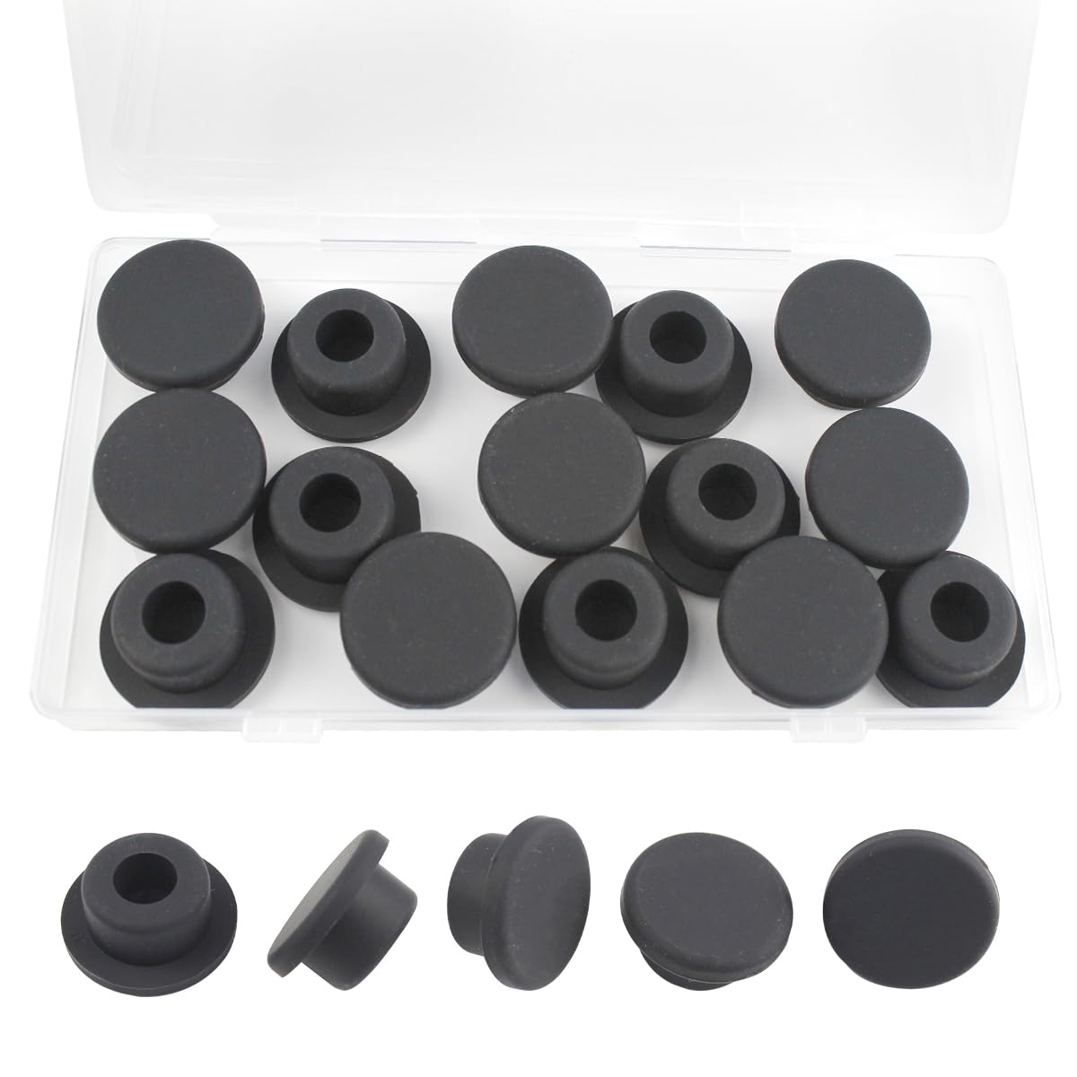 Amazon.com: BOPOREAE 15 Pcs 20 mm/3/4 in Silicone Rubber Plug for 19 ...