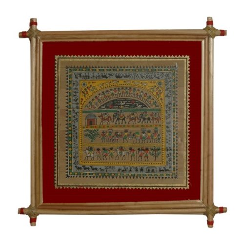 Craftscart Golden Grass - Tribal Soura Art : Amazon.in: Home & Kitchen