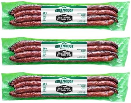 Amazon.com: Deli Direct Greenridge Naturals 12oz Beef Sticks (3 Pack ...