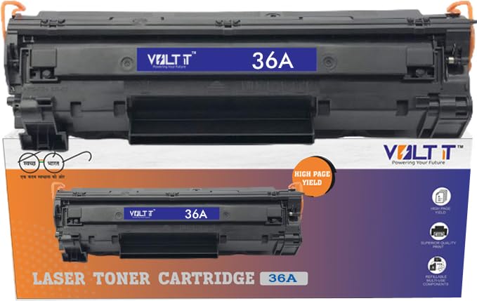 VOLT IT LTC36A Black Toner Cartridge Compatible for Laserjet Printer HP ...