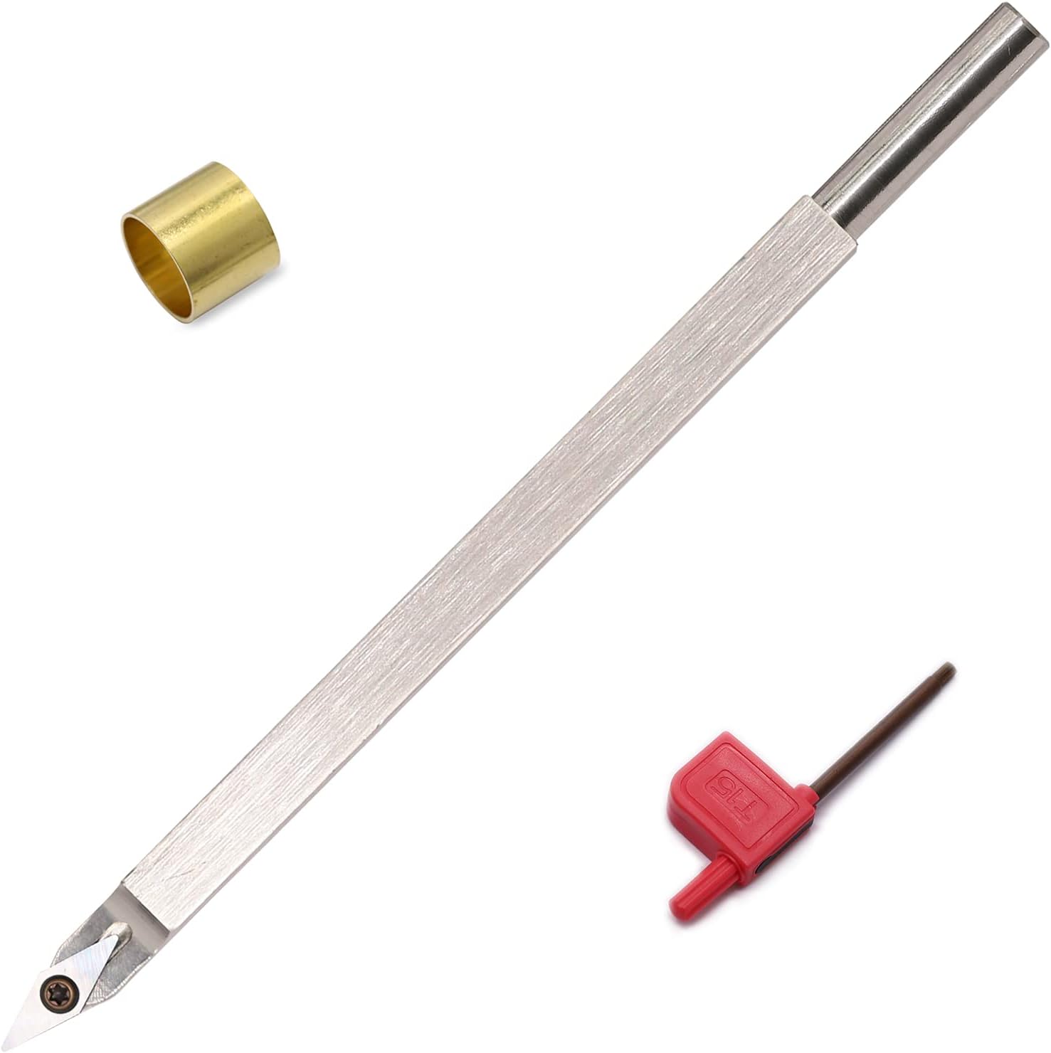 Woodturning Tools Carbide Tipped Lathe Chisel Radius Detailer Tool Bar ...