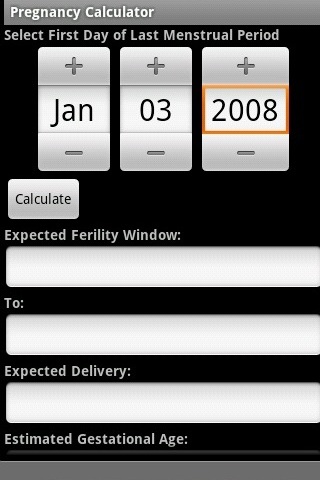 Pregnancy Calculator - App on Amazon Appstore