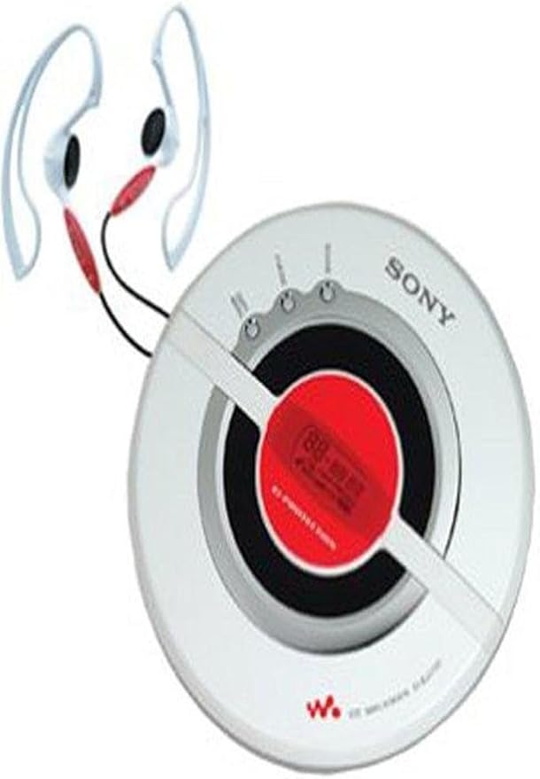 Sony d-ej100ps Psyc Walkman Reproductor portátil de CD, Blanco : Amazon ...