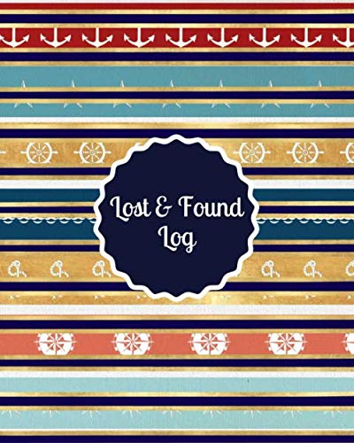Amazon.com: Lost & Found Log: Organizer Template Journal Log Book ...