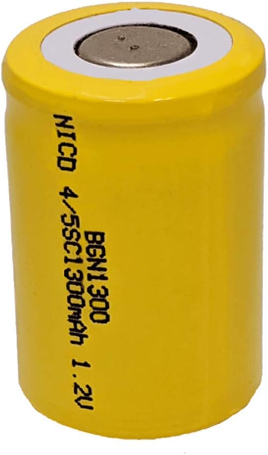 Amazon.com: BatteryGuy Sub C Cell Replacement 1.2V 1800mAh Nickel ...
