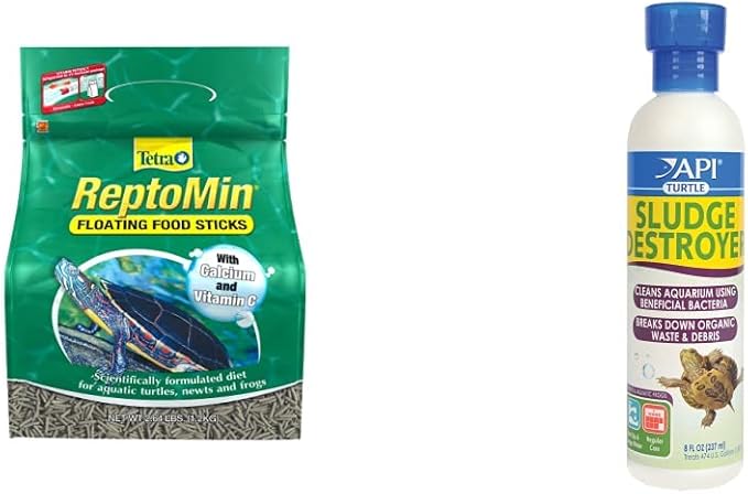 Amazon.com : Tetra ReptoMin Floating Food Sticks for Aquatic Turtles ...